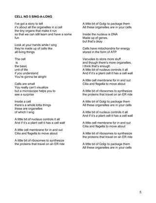 All Cells Fill In Notes. | DOC