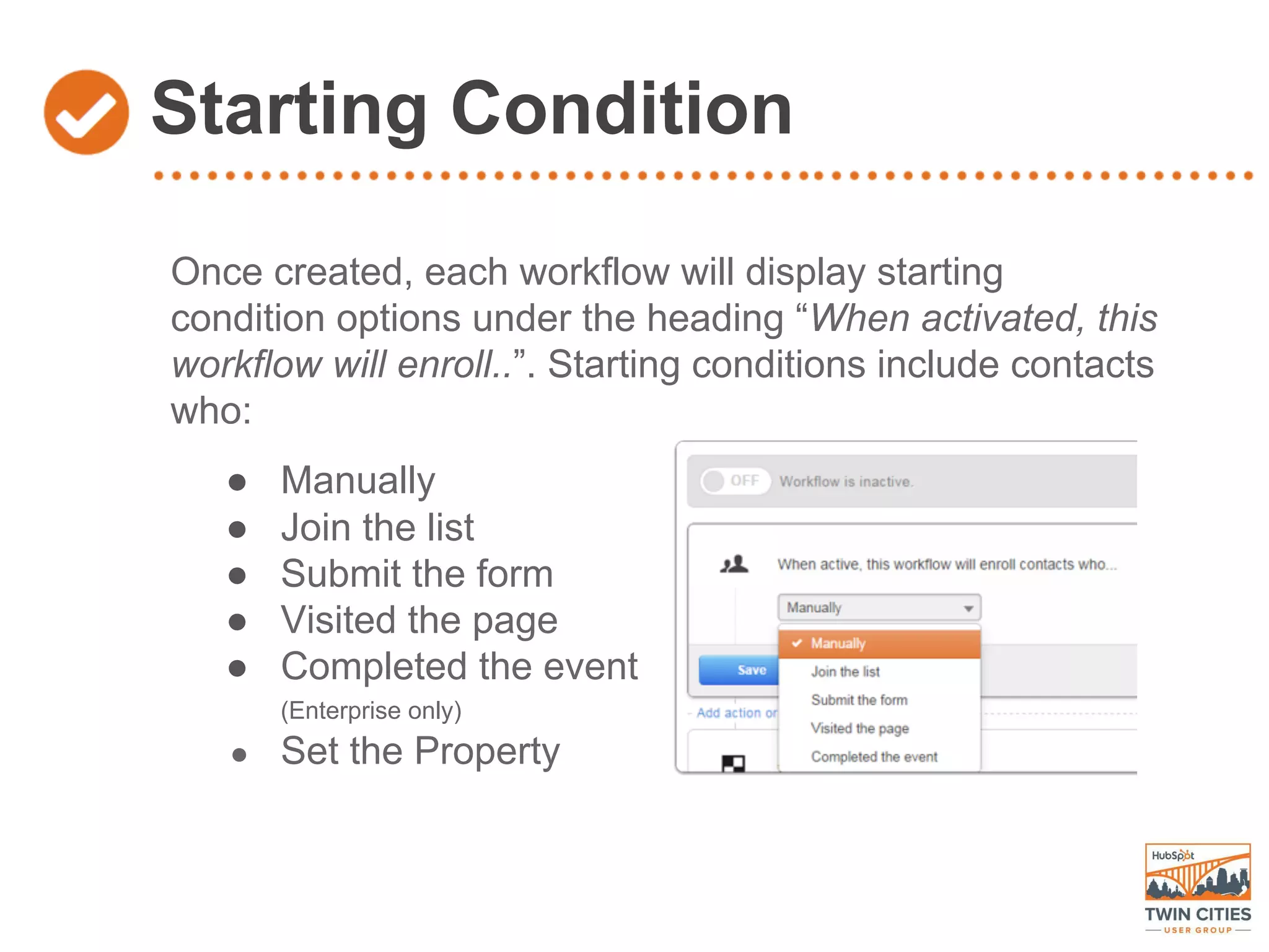 TC HUG: HubSpot Workflows & Recipe Exchange | PDF