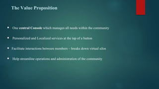 The idea presentation - gated community | PPTX