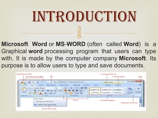 Q1 W1-1 - Introduction to Microsoft Word, Interface Overview.pptx
