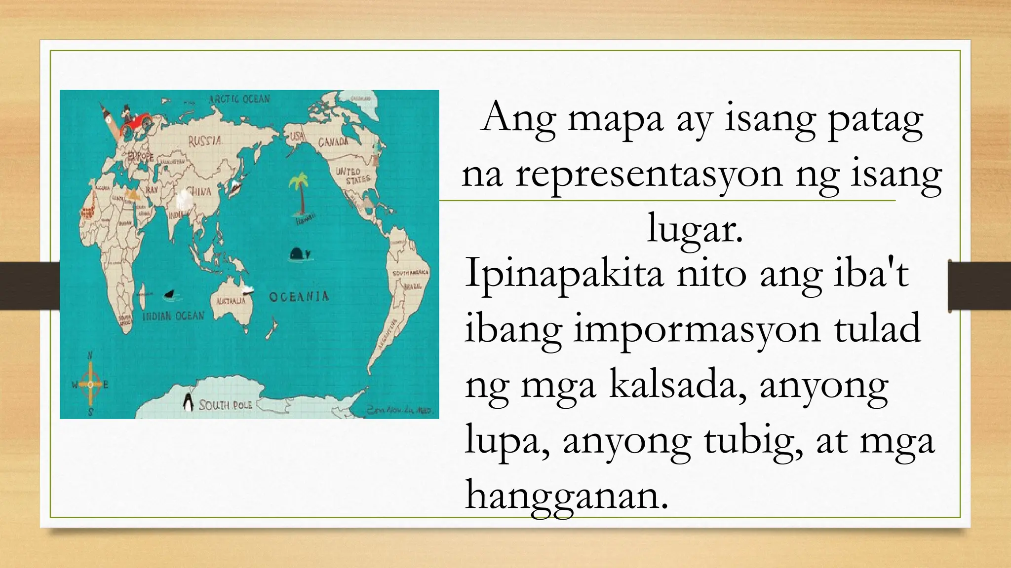 Araling Panlipunan 4 Week 1 - Pangunahing at Pangalawang Direksiyon, Globo at Mapa | PPTX