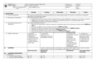 Q1W1-DLL-SCIENCE-10.docx1223345tttyyyyyt | DOCX