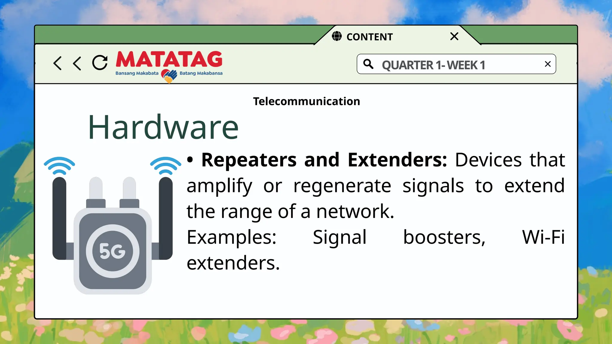 Q1W1D1 Exploring Tools and Equipment in ICT.pptx