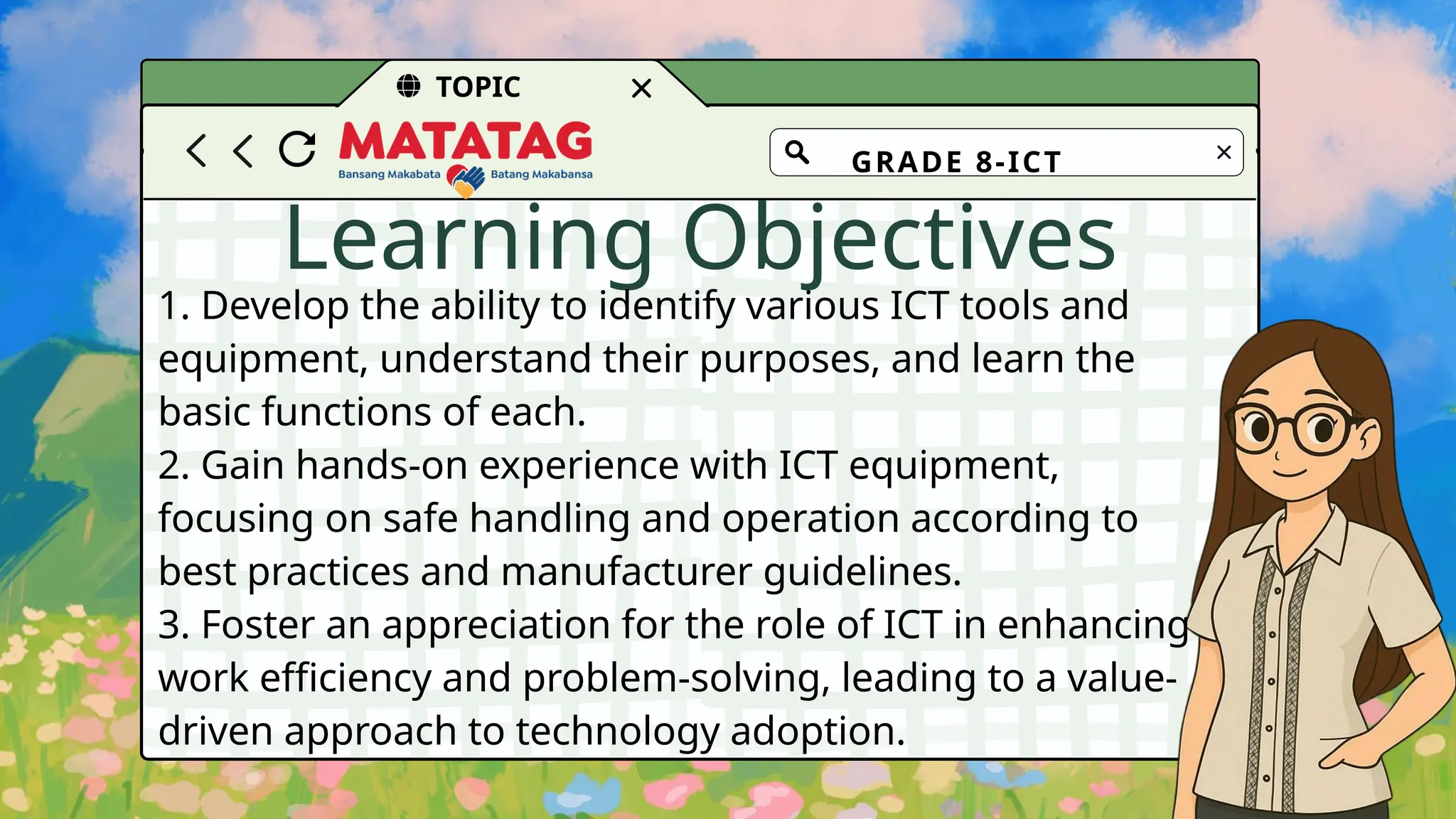 Q1W1D1 Exploring Tools and Equipment in ICT.pptx