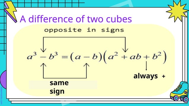 Q1, W1 D3-sum and Difference of two cubes.pptx
