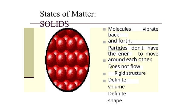 GRADE 6 SCIENCE PHASES OF MATTER or STATE OF MATTER | PPTX