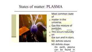 GRADE 6 SCIENCE PHASES OF MATTER or STATE OF MATTER | PPTX