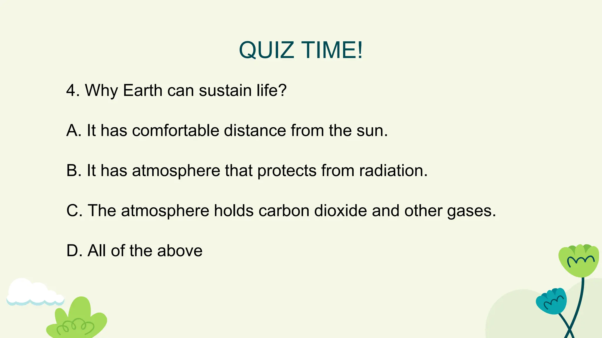 LESSON 1: UNIQUENESS OF THE EARTH (EARTH & LIFE SCIENCE) | PPTX