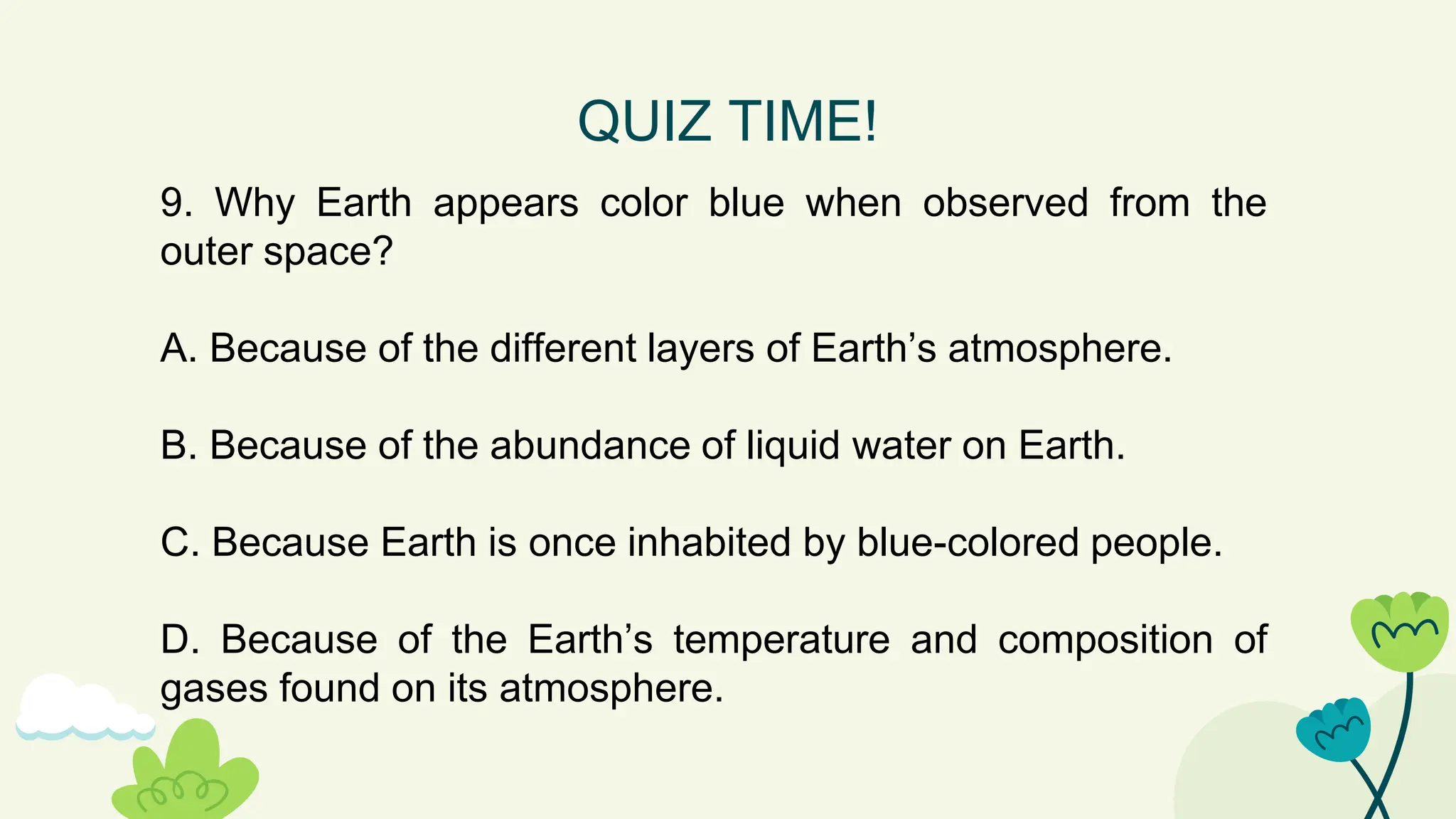 LESSON 1: UNIQUENESS OF THE EARTH (EARTH & LIFE SCIENCE) | PPTX