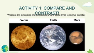 LESSON 1: UNIQUENESS OF THE EARTH (EARTH & LIFE SCIENCE) | PPTX