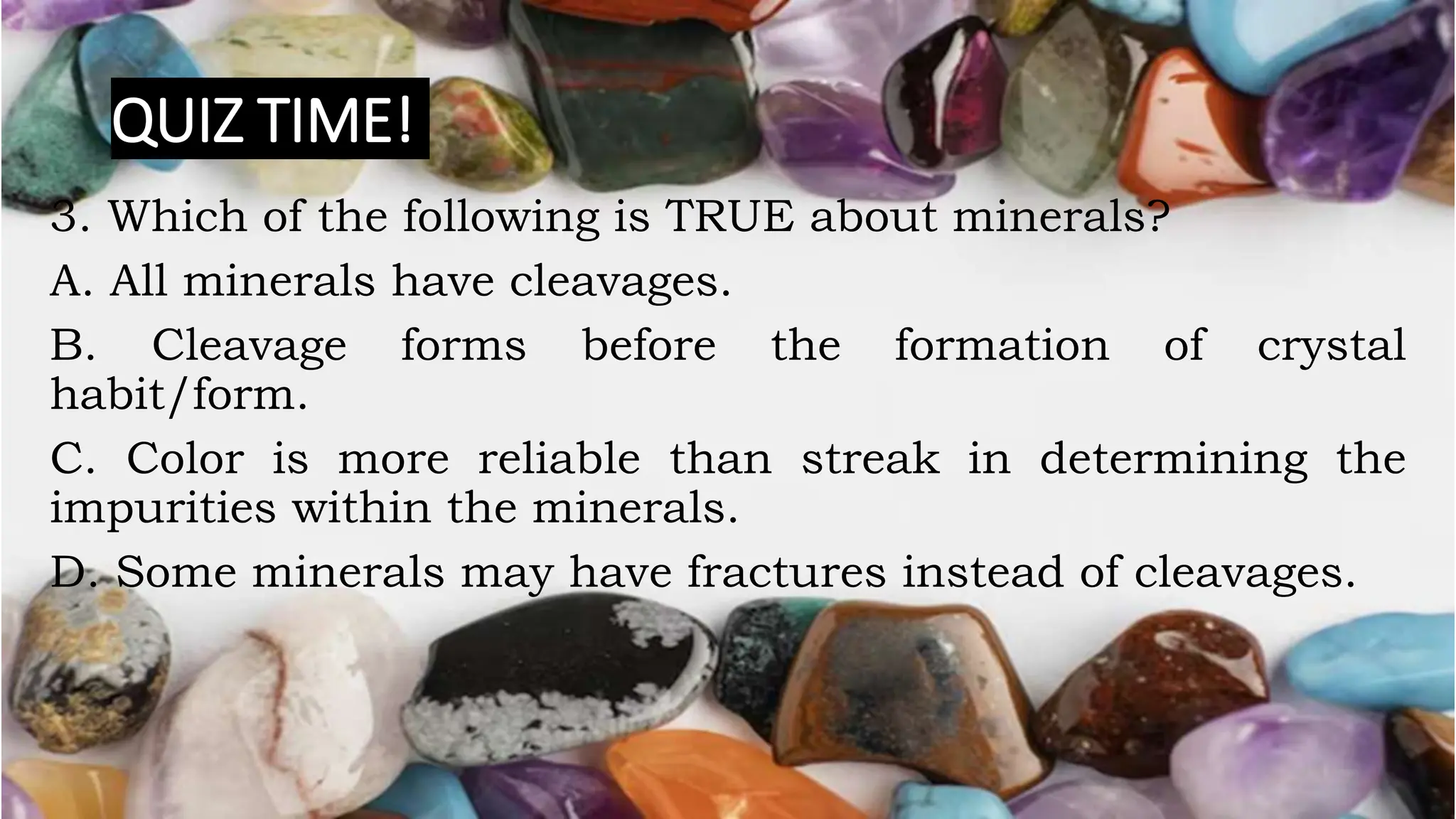 LESSON 3: MINERALS (EARTH AND LIFE SCIENCE) | PPTX