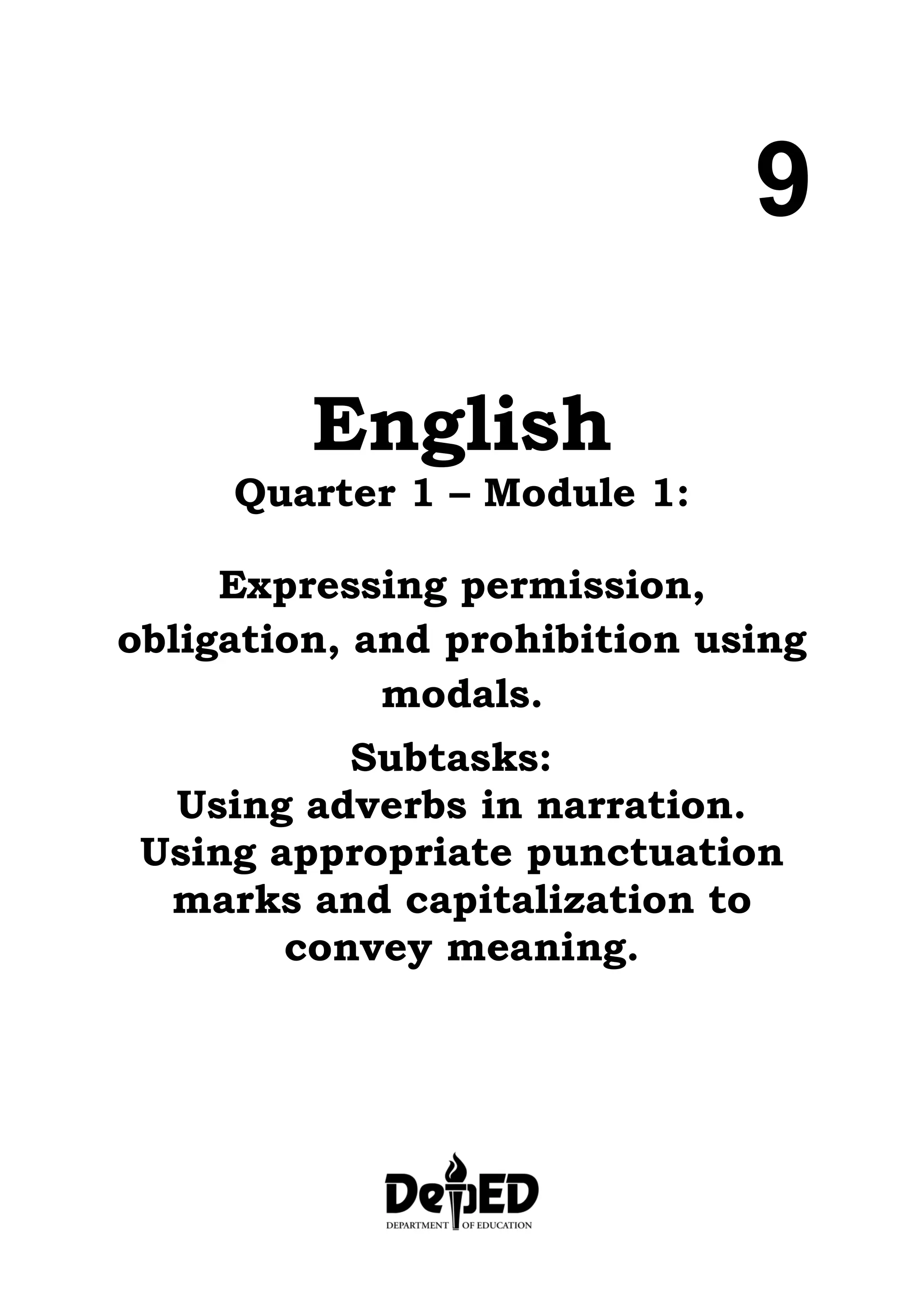 English 9 - Quarter1 - Week1 Module 1.pdf