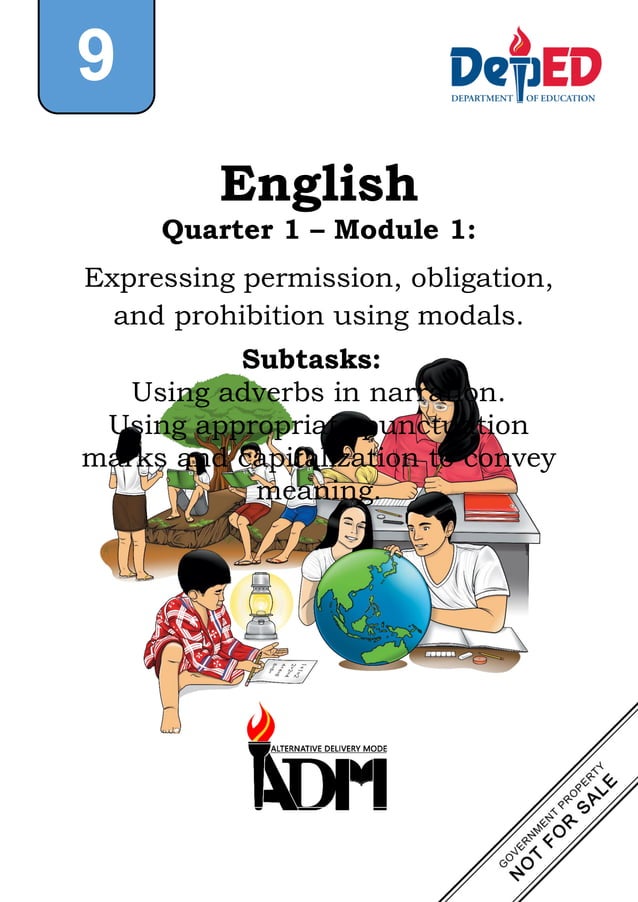 English 9 - Quarter1 - Week1 Module 1.pdf | Educational Assessment ...