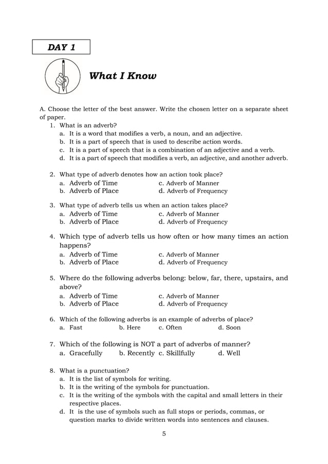English 9 - Quarter1 - Week1 Module 1.pdf | Educational Assessment ...