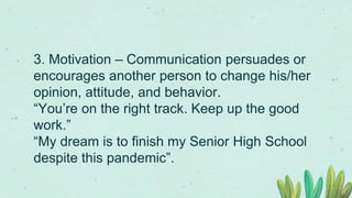 Q1 W1 Oral Comm NATURE, FUNCTION and PROCESS of COMMUNICATION.pptx