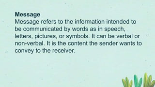 Q1 W1 Oral Comm NATURE, FUNCTION and PROCESS of COMMUNICATION.pptx