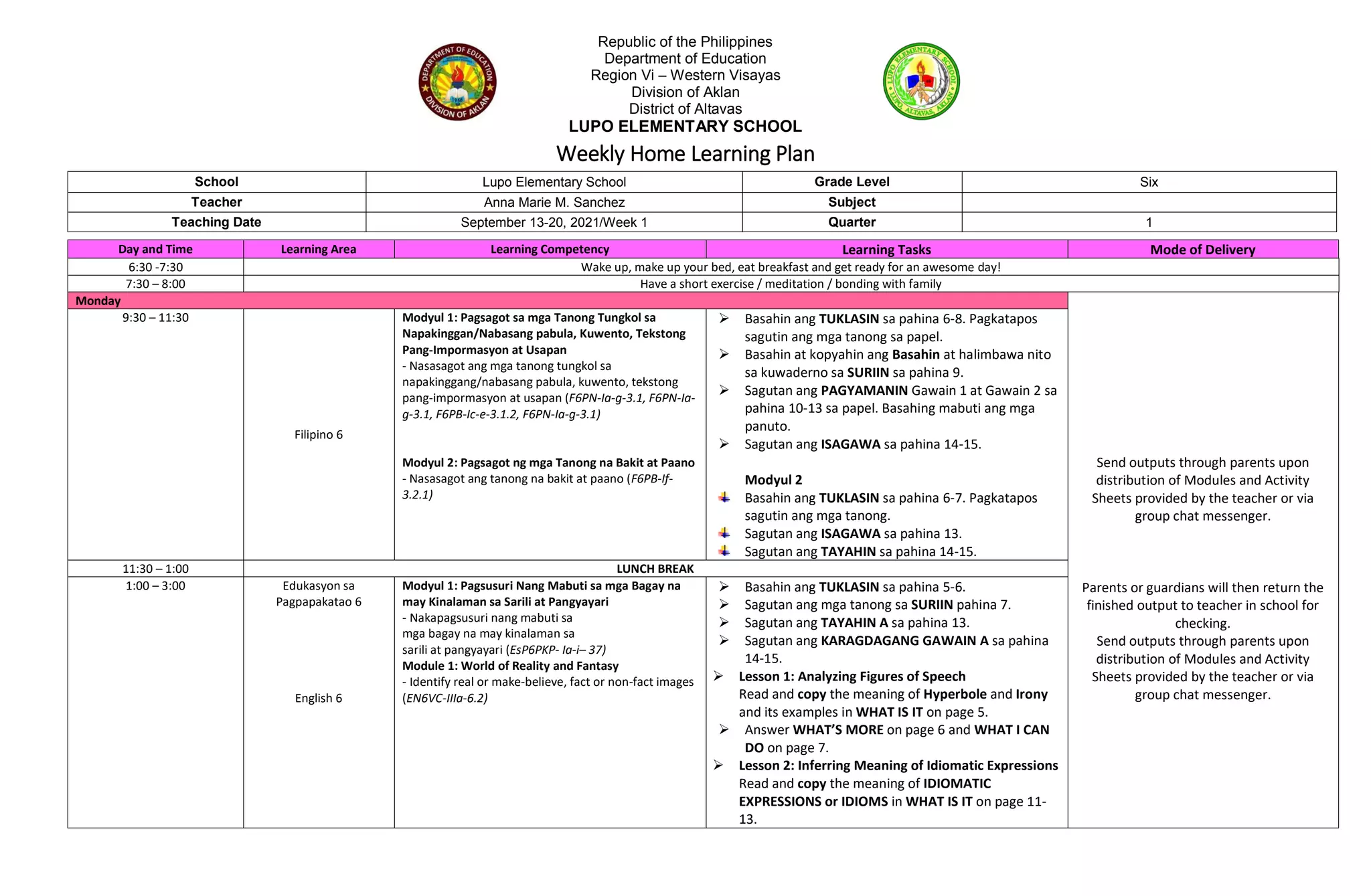 Q1W1 Weekly Home Learning Plan.pdf