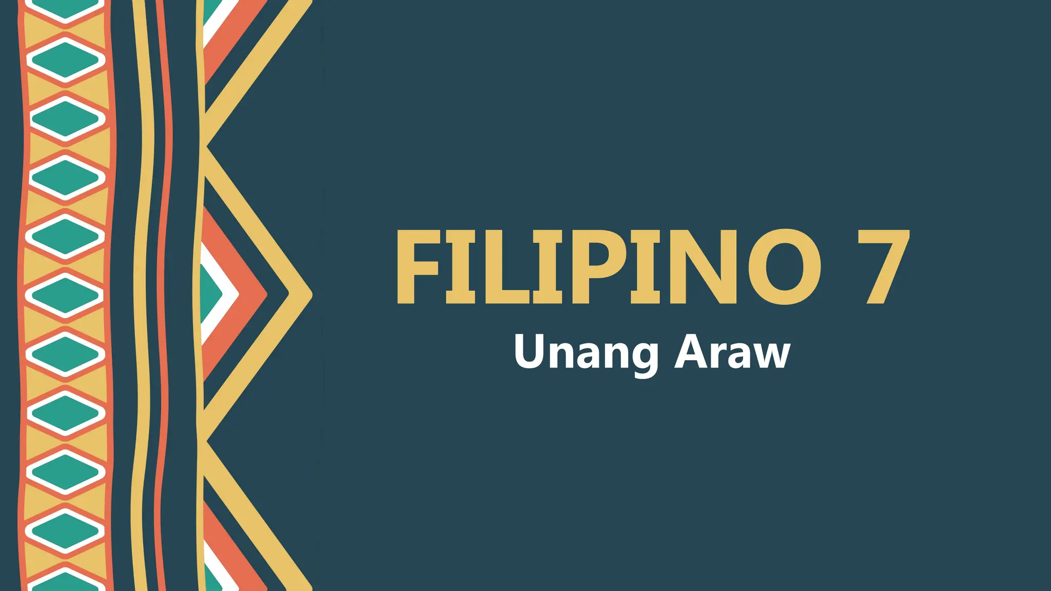 GRADE 7 WEEK 2 AND 3 COMBINED KARUNUNGANG BAYAN | PPTX