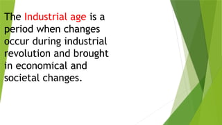 Industrial revolution -economical and societal changes | PPTX