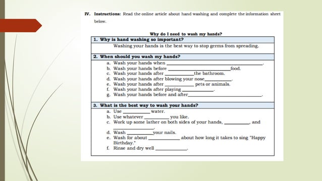 QUARTER ONE WEEK TWO ENGLISH 4 POWER POINT PRESENTATION | PPTX