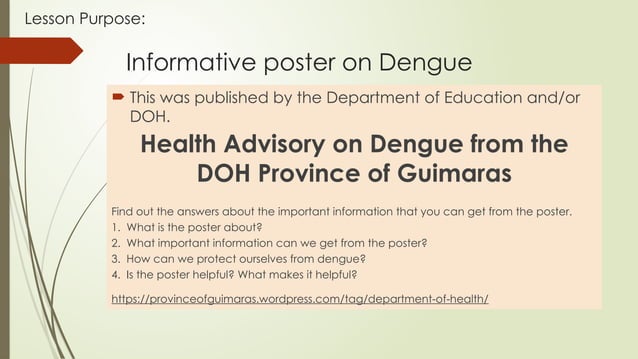 QUARTER ONE WEEK TWO ENGLISH 4 POWER POINT PRESENTATION | PPTX