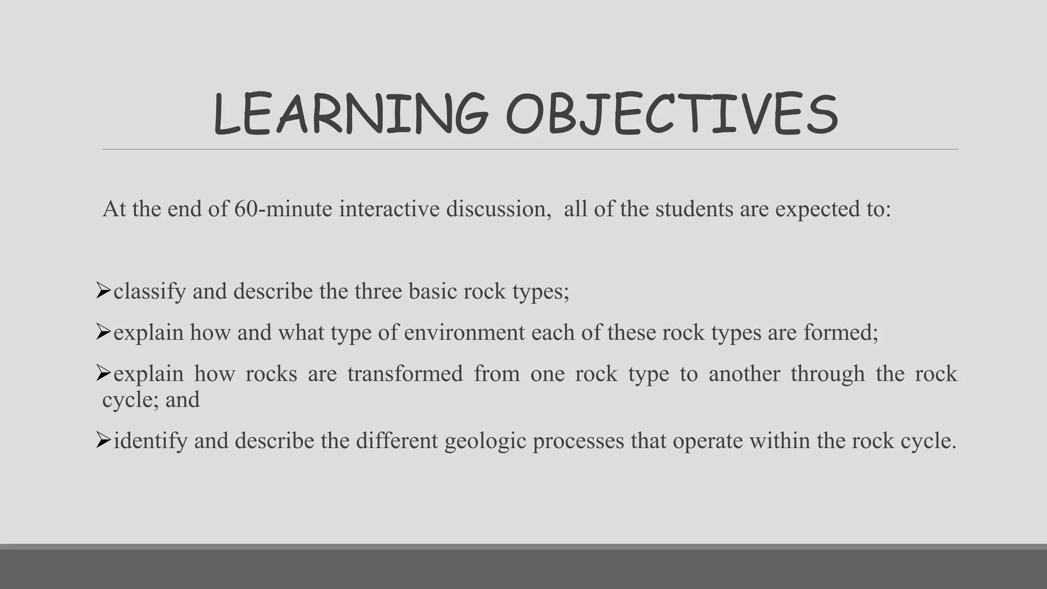 LESSON 4: ROCKS (EARTH AND LIFE SCIENCE) | PPTX
