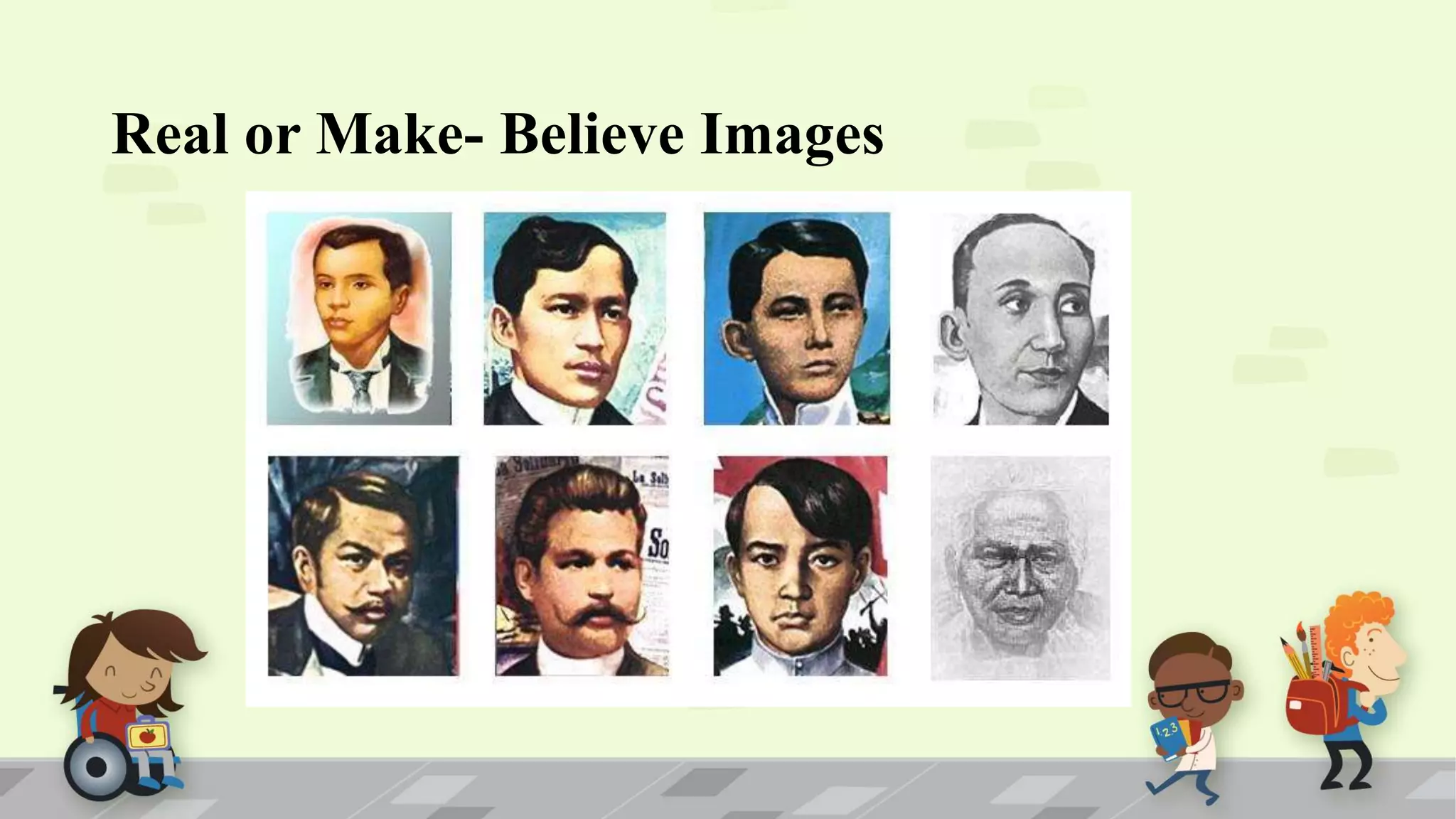 Q1 w2 lesson 3_real or make believe images | PPTX