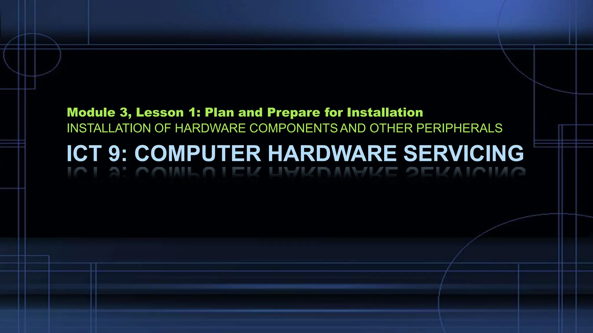 Q1_W4_Assembling Mothertboard & System Unit.pptx | Computing | Technology & Computing