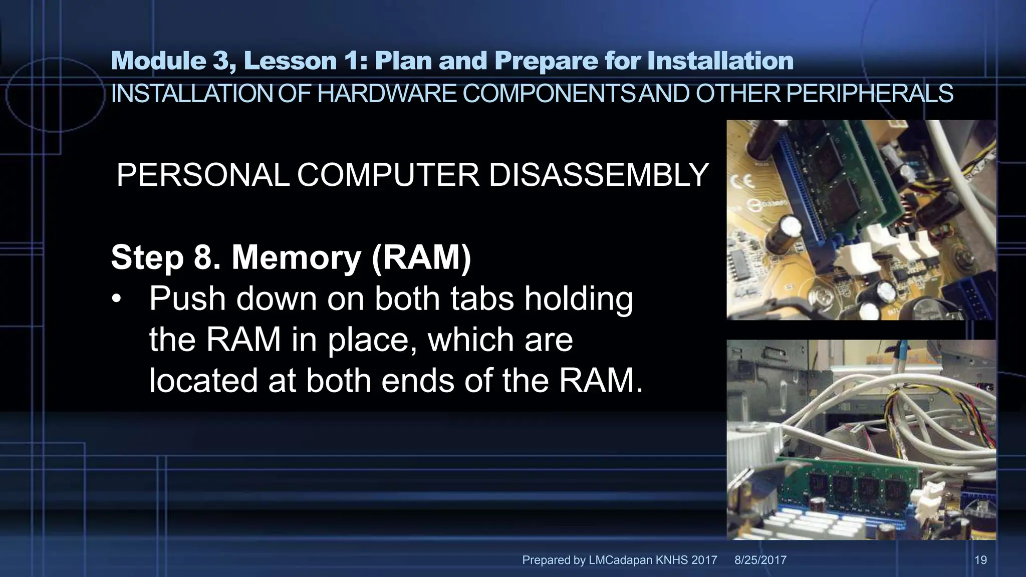 Q1_W4_Assembling Mothertboard & System Unit.pptx | Computing | Technology & Computing