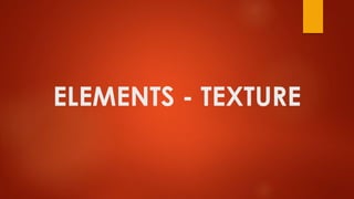 ELEMENTS and PRINCIPLE OF ARTS | PPTX