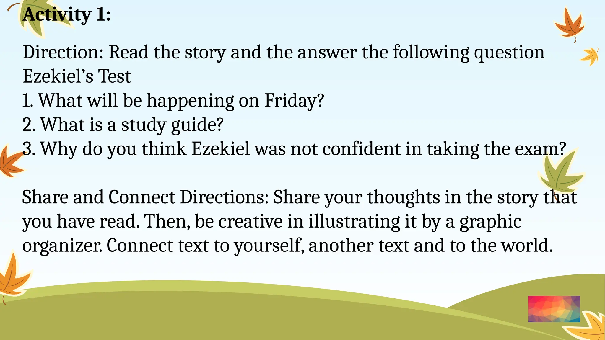 Grade 6 Week 6 PPTX........................................................................ | PPTX