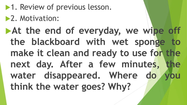 Q1 W7 EVAPORATION.pptx | Chemistry | Science