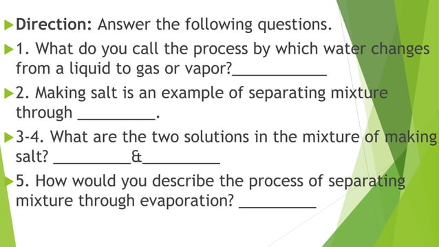 Q1 W7 EVAPORATION.pptx | Chemistry | Science