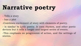 Quarter1_Week7_The Narrative Poetry.pptx | Poetry | Books and Literature