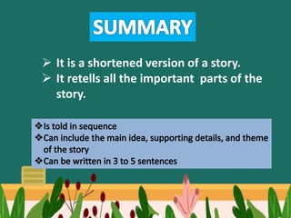 Summarizing and Restating Information Shared by Others | PPTX
