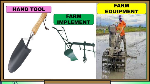 Q1_WEEK 1 FARM TOOLS AND EQUIPMENT.pptx | Agriculture | Industries