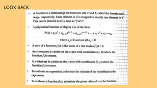 GENERAL MATHEMATICS FUNCTIONS VERSUS RELATIONS | PPTX