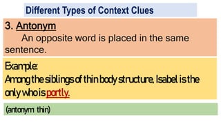 Q1 Week 1 Context Clues.pptx