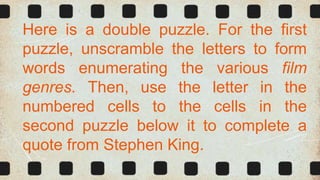 Film Genres.pptx | Science Fiction | Genres