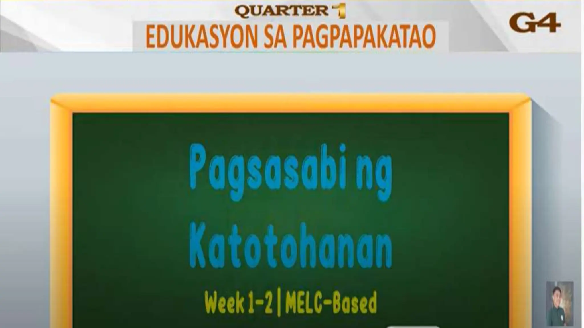 esp 4 quarter 1 week 1 pagsasabi ng katotohanan | PPTX