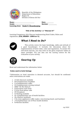 Q1 Wk 1 Activity Sheets - Housekeeping.docx