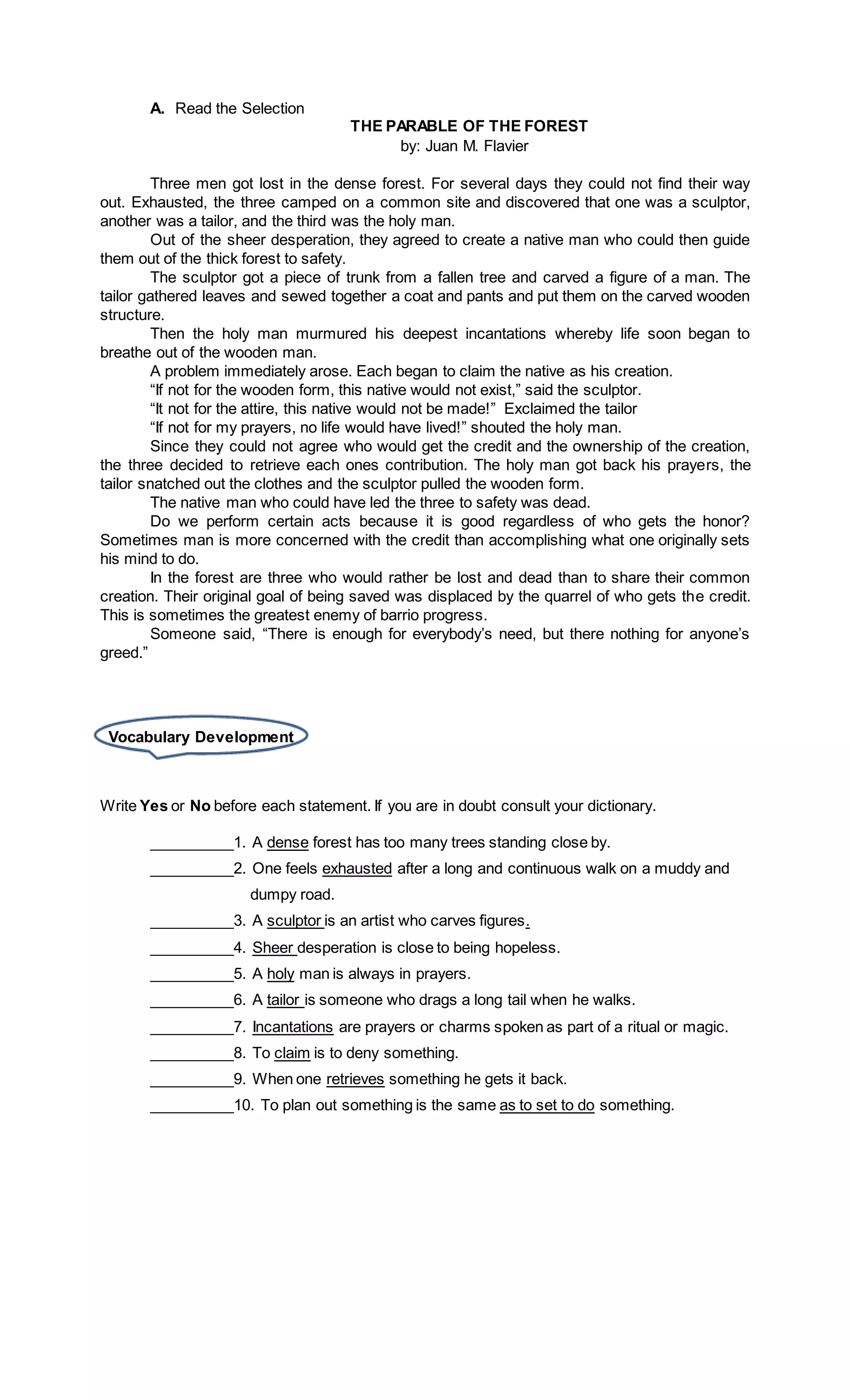 Q1 wk 1 fantasy and reality | DOCX