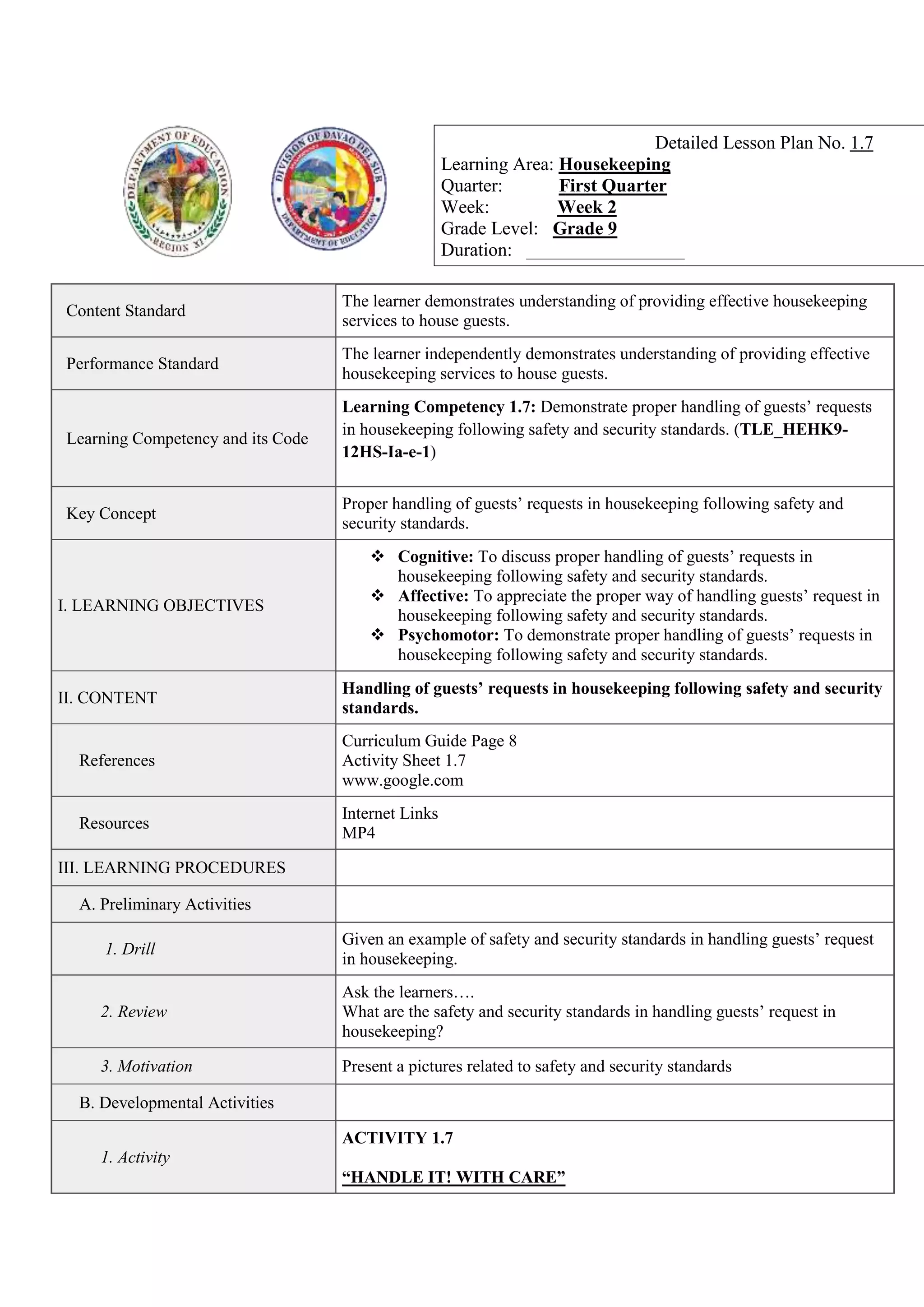 Q1 Wk2 DLP- Housekeeping.docx