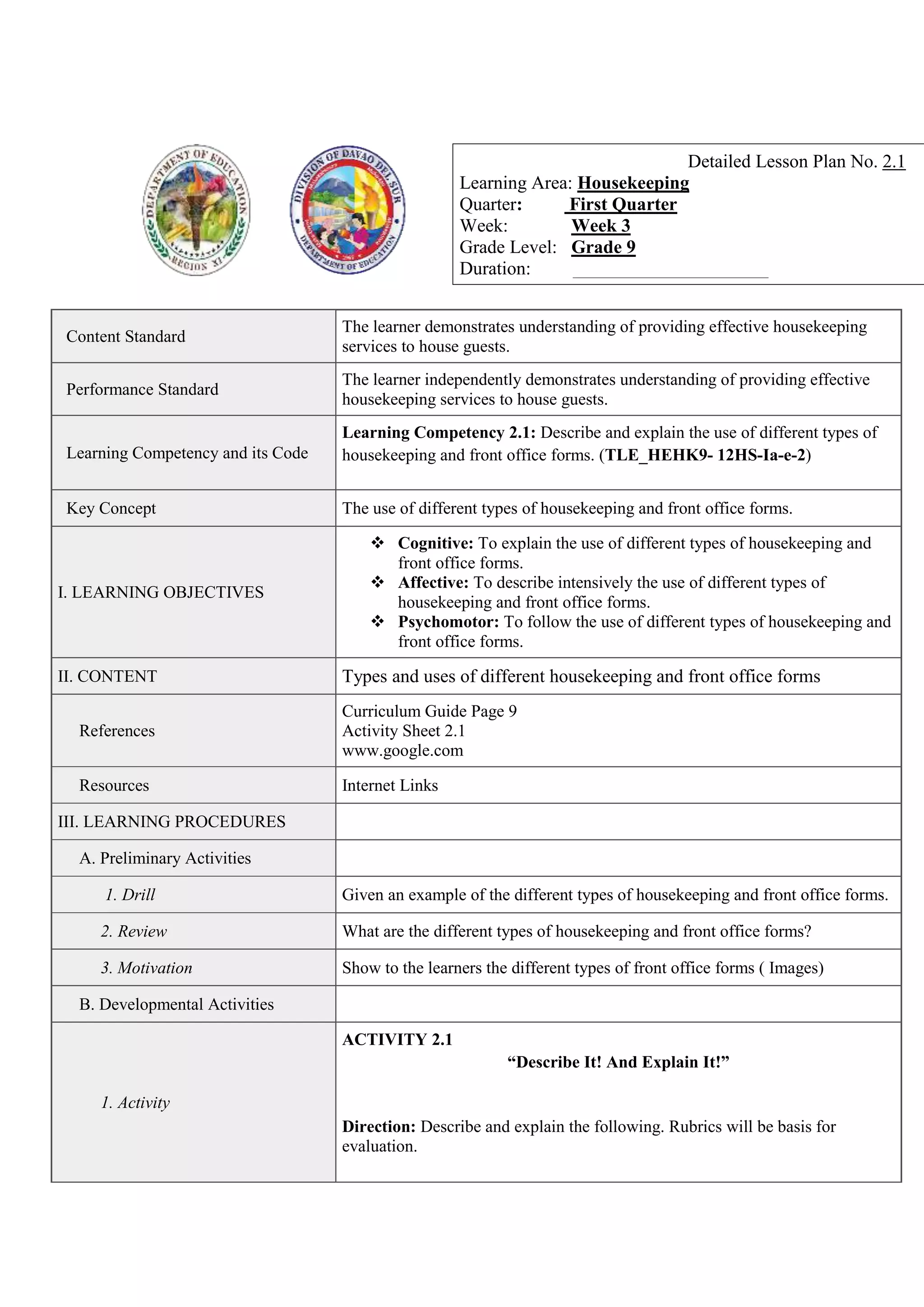 Q1 Wk3 DLP- Housekeeping.docx