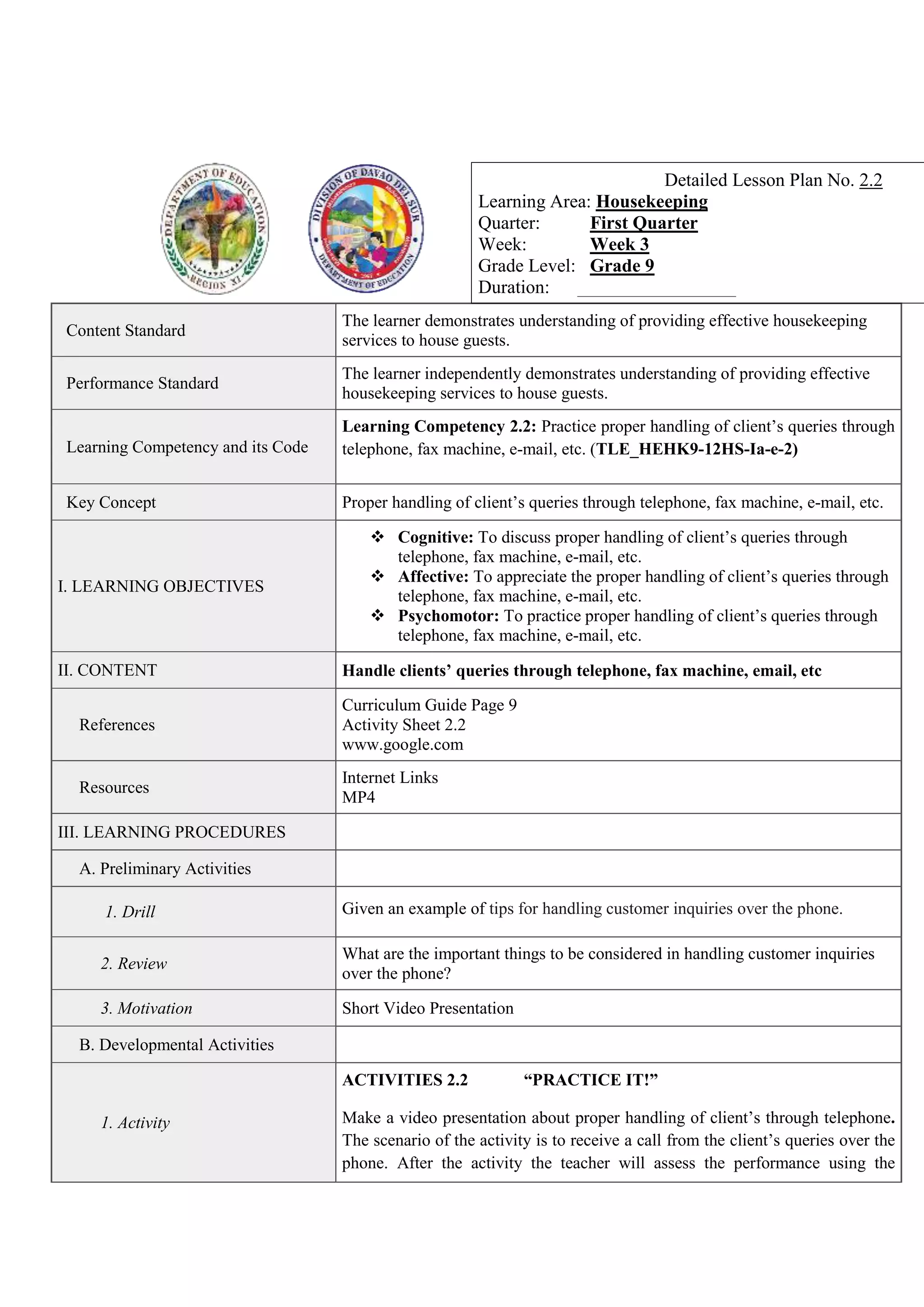 Q1 Wk3 DLP- Housekeeping.docx