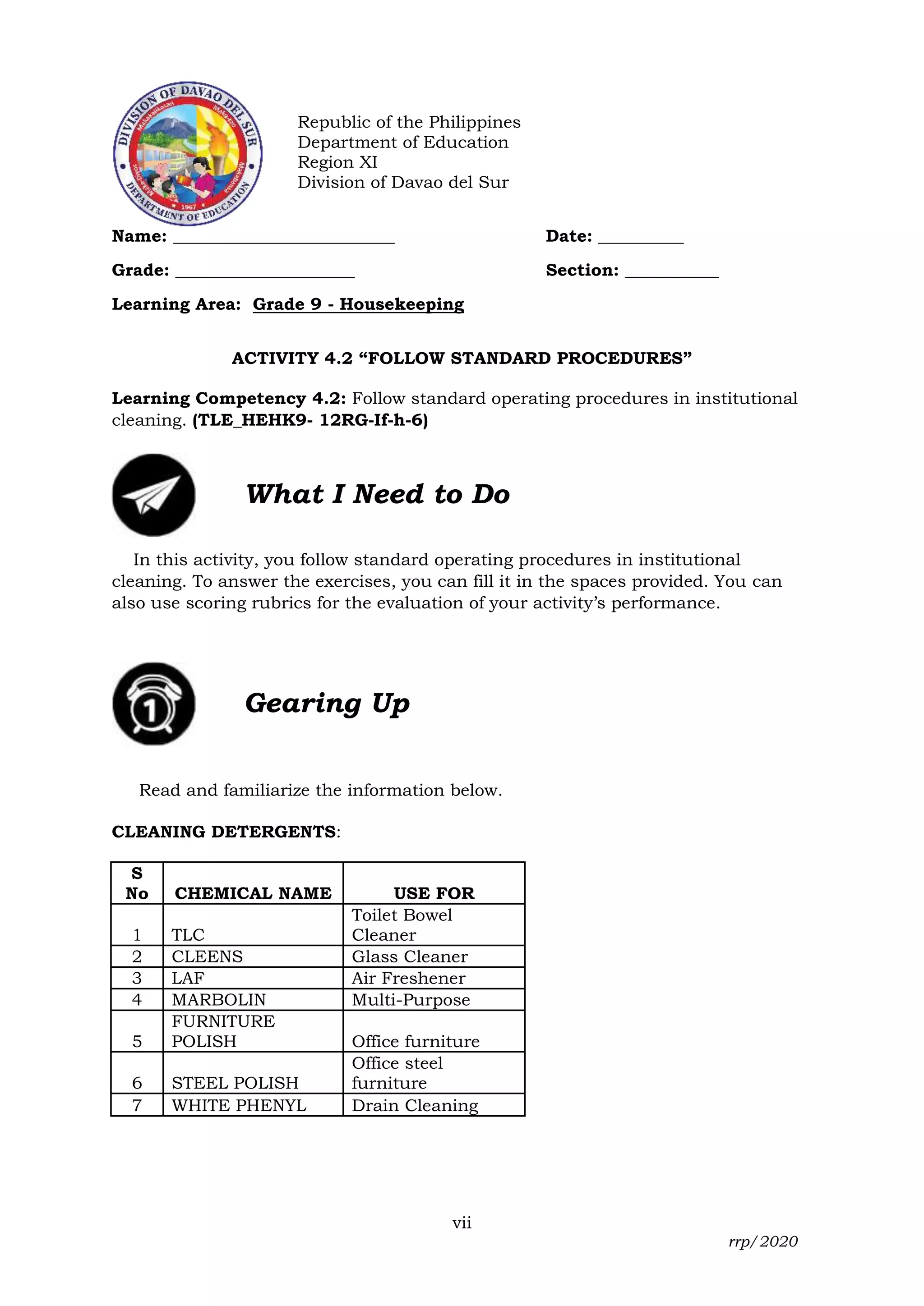 Q1 Wk 7 Activity Sheets- Housekeeping.docx