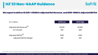 SoFi Q2'23 Investor Presentation | PDF
