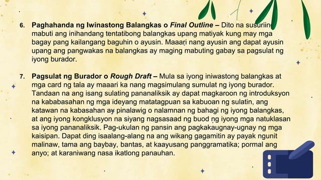 Q2. A11. PANANALIKSIK (MGA HAKBANG SA PAGBUO NG SULATING PANANALIKSIK.pptx