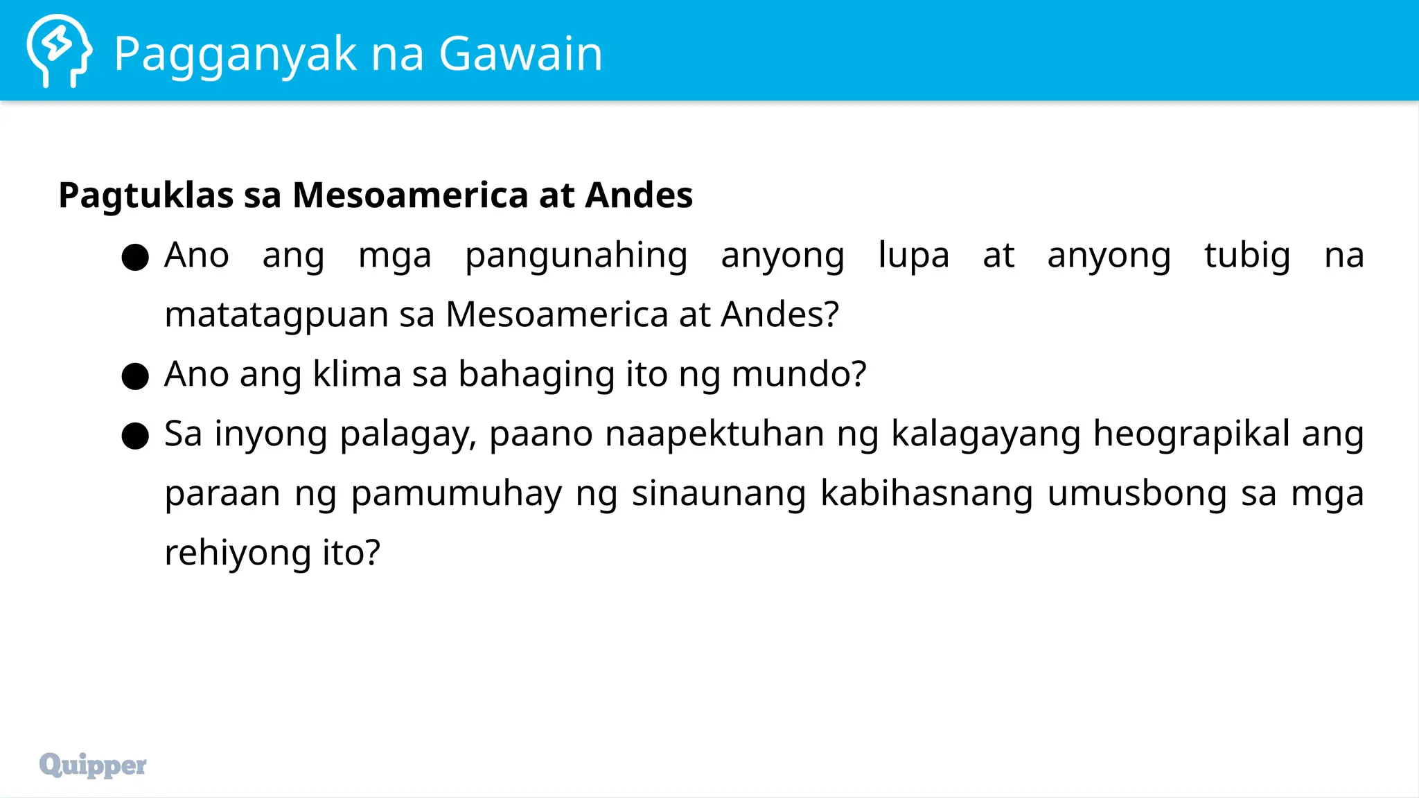 Mga sinaunang kabihasnan na umusbong sa ating mundo | PPTX