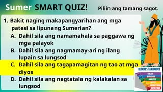 Mga sinaunang kabihasnan na umusbong sa ating mundo | PPTX